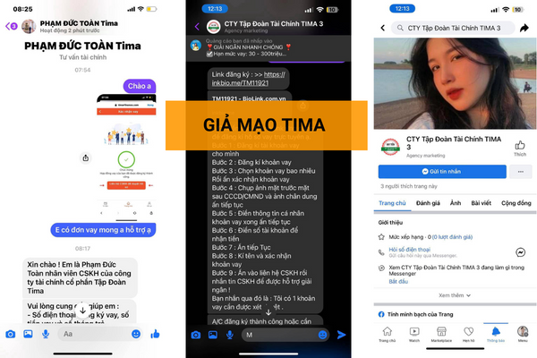 [CẢNH BÁO LỪA ĐẢO] Trang web, app, fanpage vay tiền mạo danh Tima lừa ...